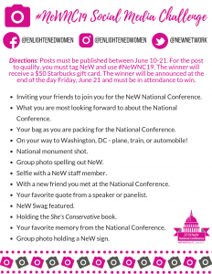 The NeW National Conference Social Media Scavenger Hunt - Network of ...